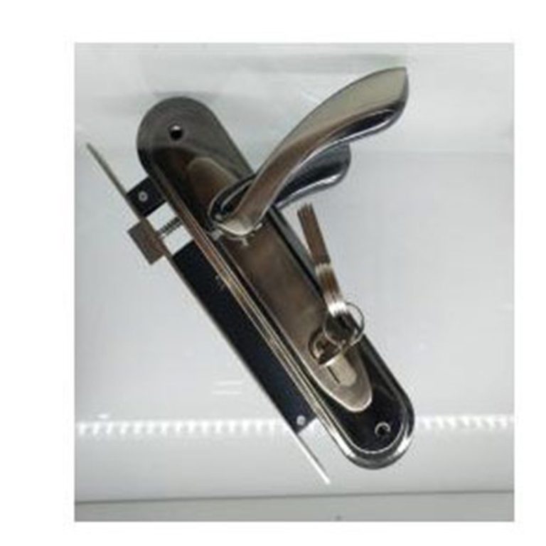 Full-Feature Aluminium Door Handle And Lock Set – Steel Mounted – China ...