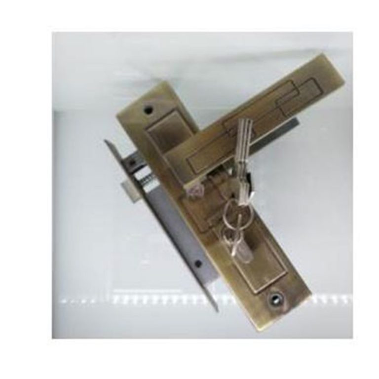 Elite Aluminium Door Handle And Lock Set – Steel Base Collection ...