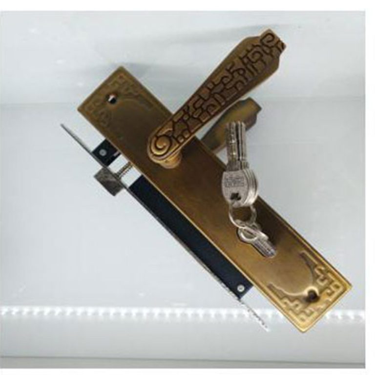 ADA-Compliant Aluminium Door Handle And Lock Set - Steel Base - China ...