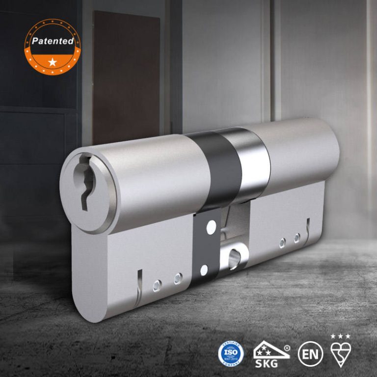 Customized Cylinder With Insert Supersafe Cylinder Satin Nickel - China ...