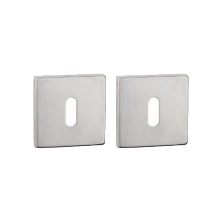 Stainless Steel Square Rosette With Key Hole – China Leading Lock ...
