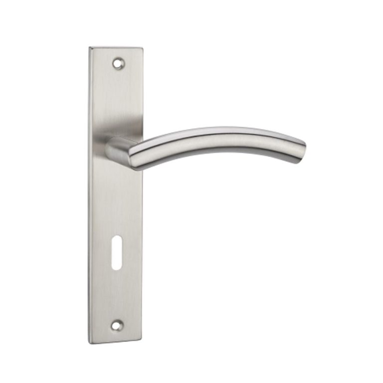 Stainless Steel Door Handle Plate Handle On Panel - China Leading Lock ...